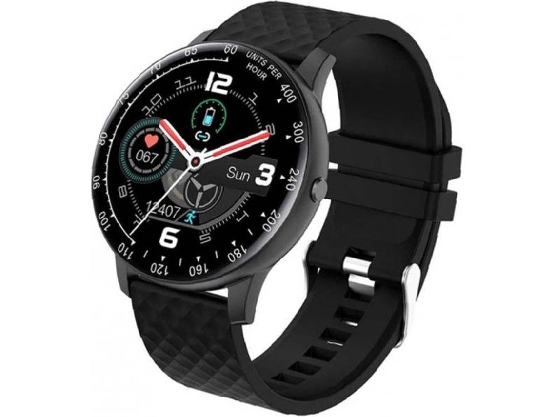 Smartwatch ENKERS H30 Com Monitor de Pressão Arterial de Frequência ...