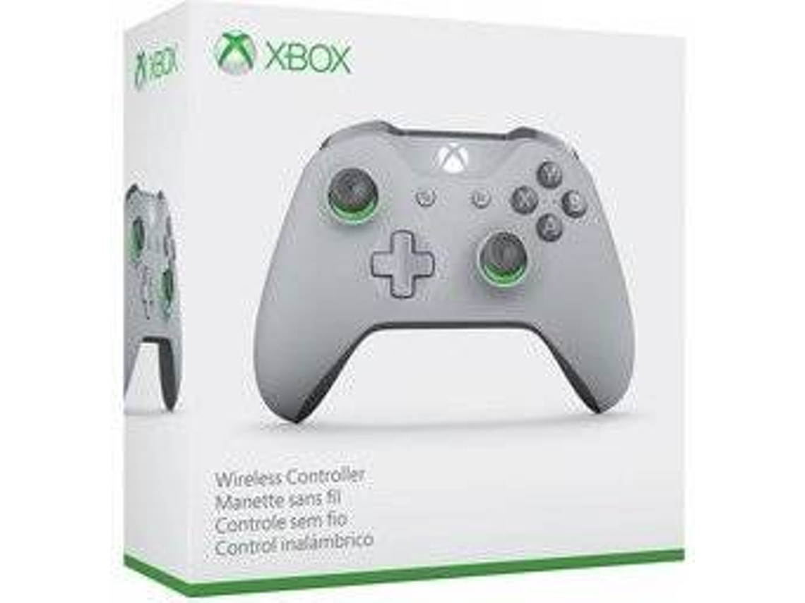 Comando XBOX ONE Emea Cinzento e Verde (Wireless) | Worten.pt