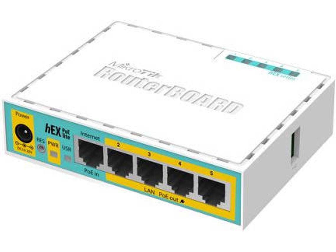 Router MIKROTIK hEX PoE lite | Worten.pt