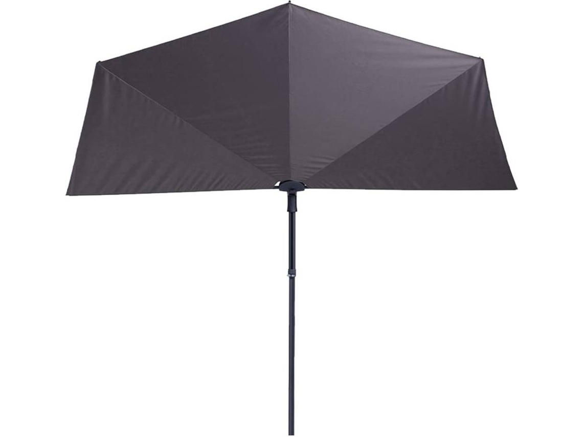 Madison Guarda-sol varanda Sun Wave 270x150cm cinza-castanho PAC3P015 ...