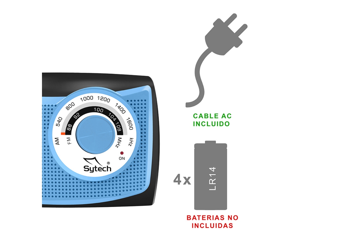 Rádio SYTECH Sy1652a | Worten.pt