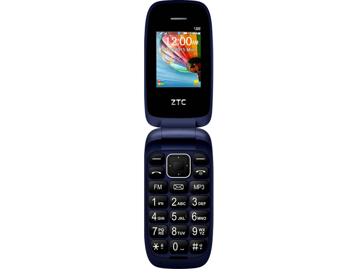 Smartphone ZTC C205 (1,8'' - 2G - Azul) | Worten.pt