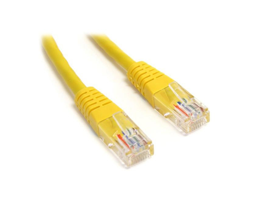Cabo Utp Cat5E Amarelo 0.5M | Worten.pt