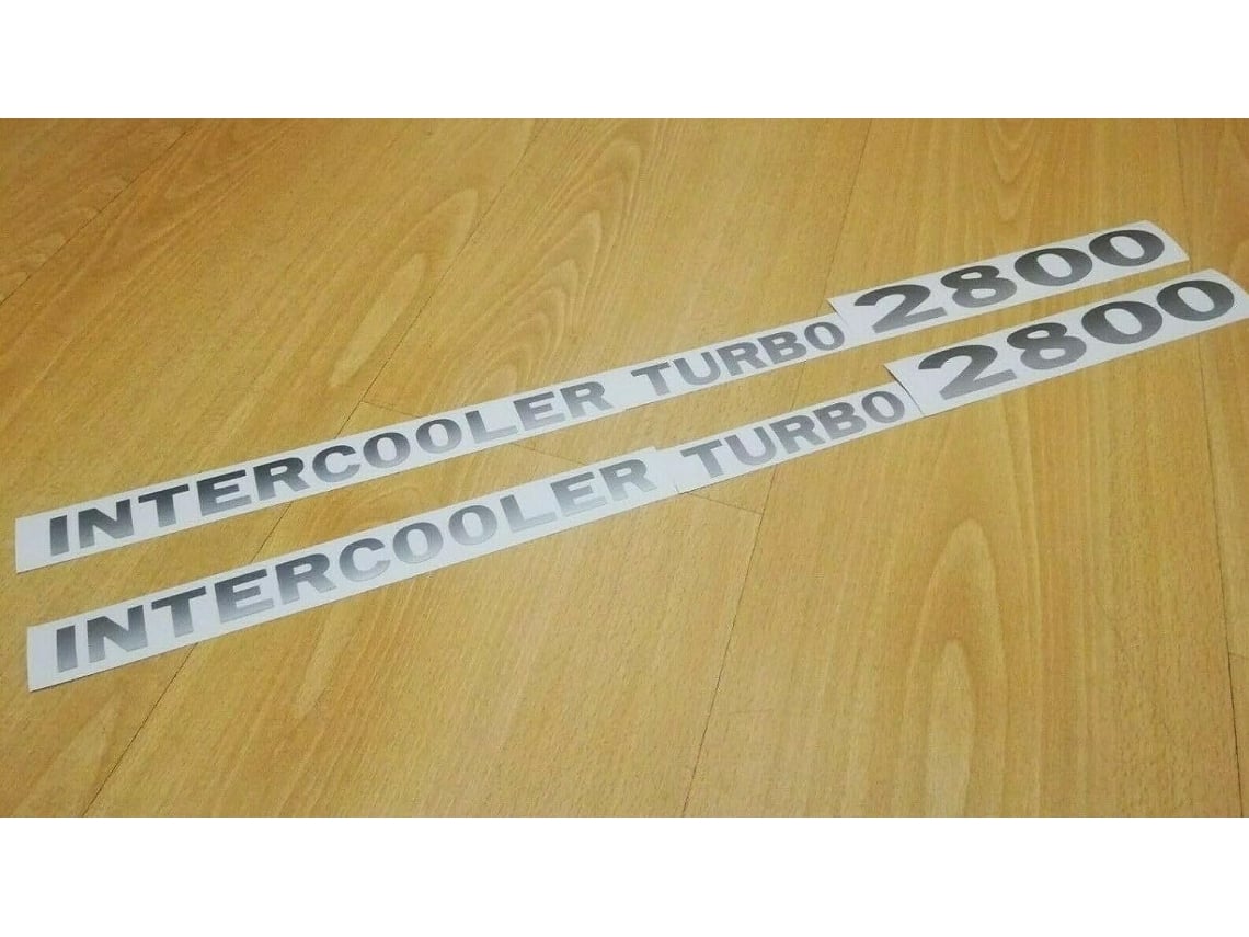 Autocolantes Pajero Intercooler Turbo 2800 Compatível com Mitsubishi ...
