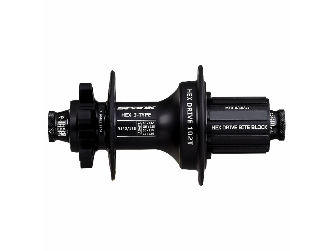 Cubo traseiro com 32 furos SPANK HEX J-Type Boost 148 E-Plus HG Hub ...