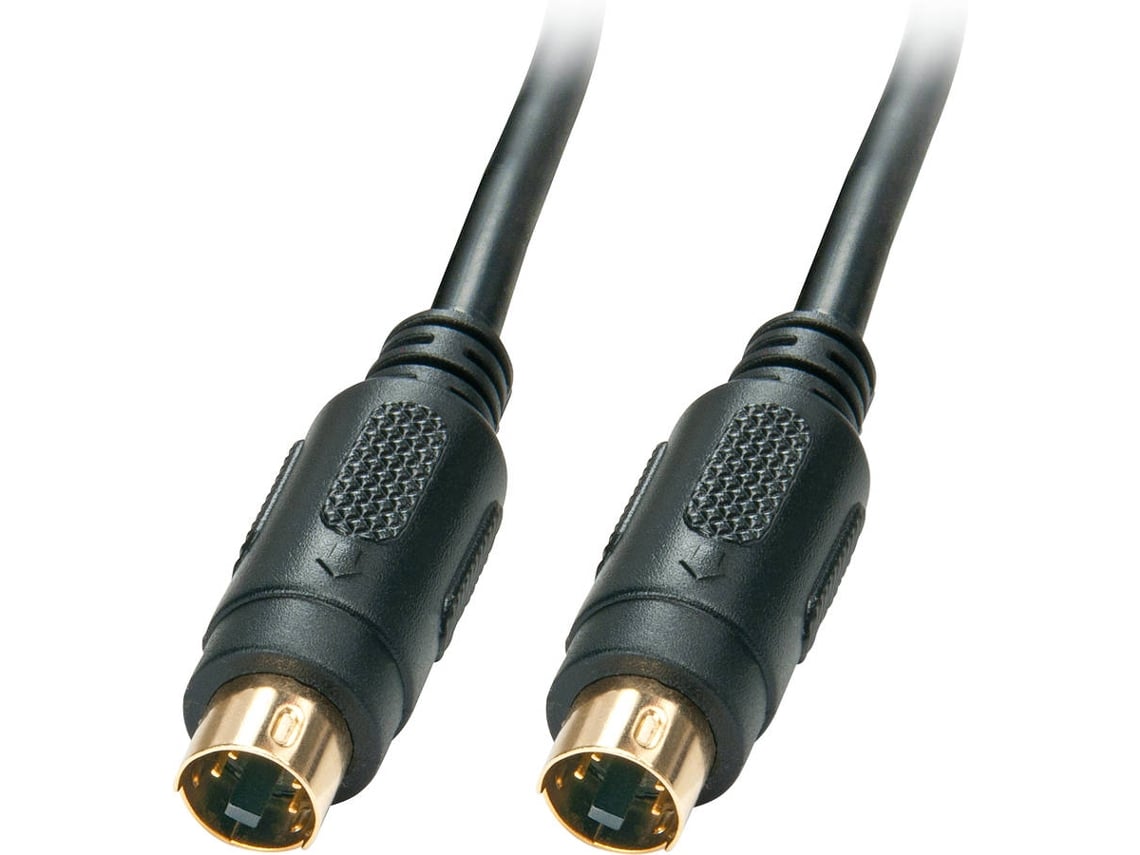 Cabo de Vídeo LINDY (S-Vídeo - S-Vídeo - 2 m - Preto) | Worten.pt