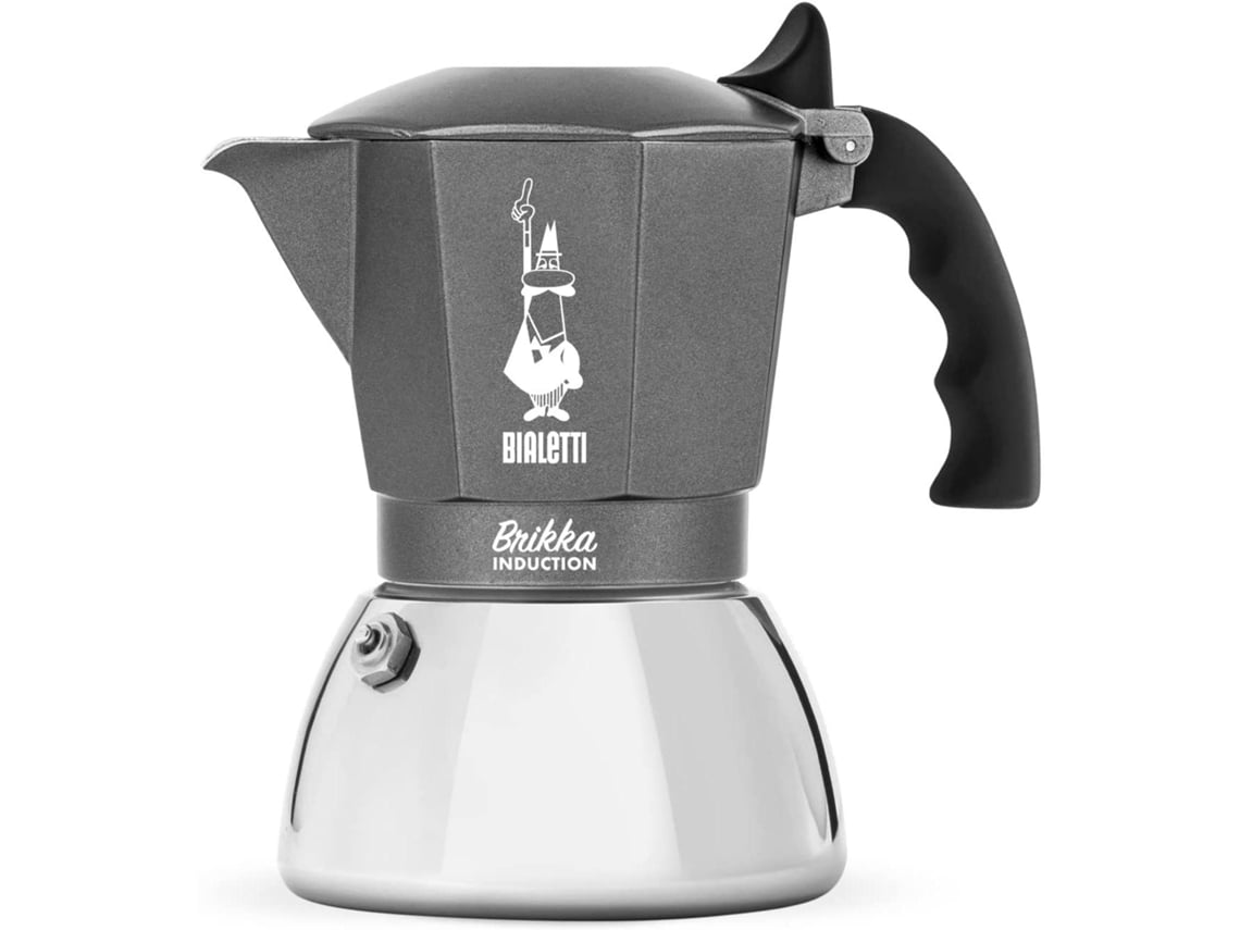 Bialetti Cafeteira Italiana Brikka Indução 4 chávenas | Worten.pt
