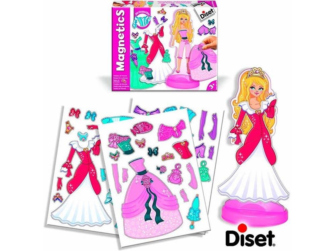 Jogo Criativo DISET Magnetics - Vestidos de Princesa | Worten.pt