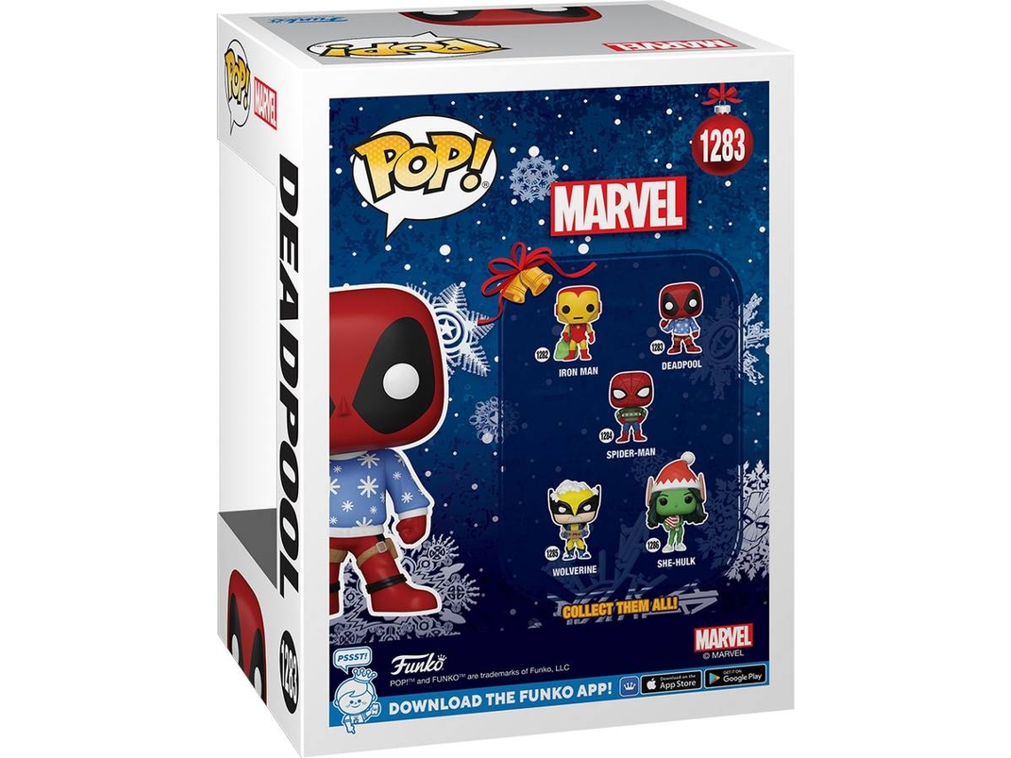 Figura FUNKO POP! Marvel: Holiday - Deadpool | Worten.pt