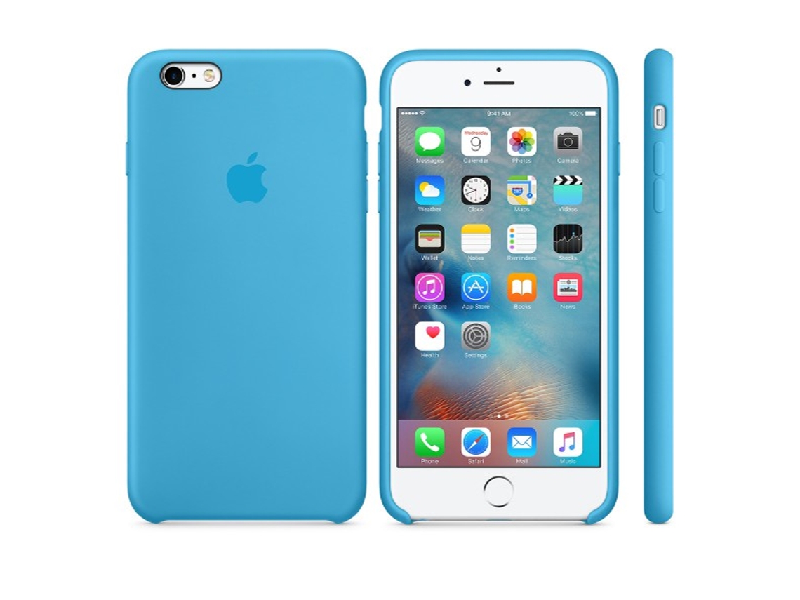 Capa iPhone 6s Plus APPLE Silicone Azul | Worten.pt