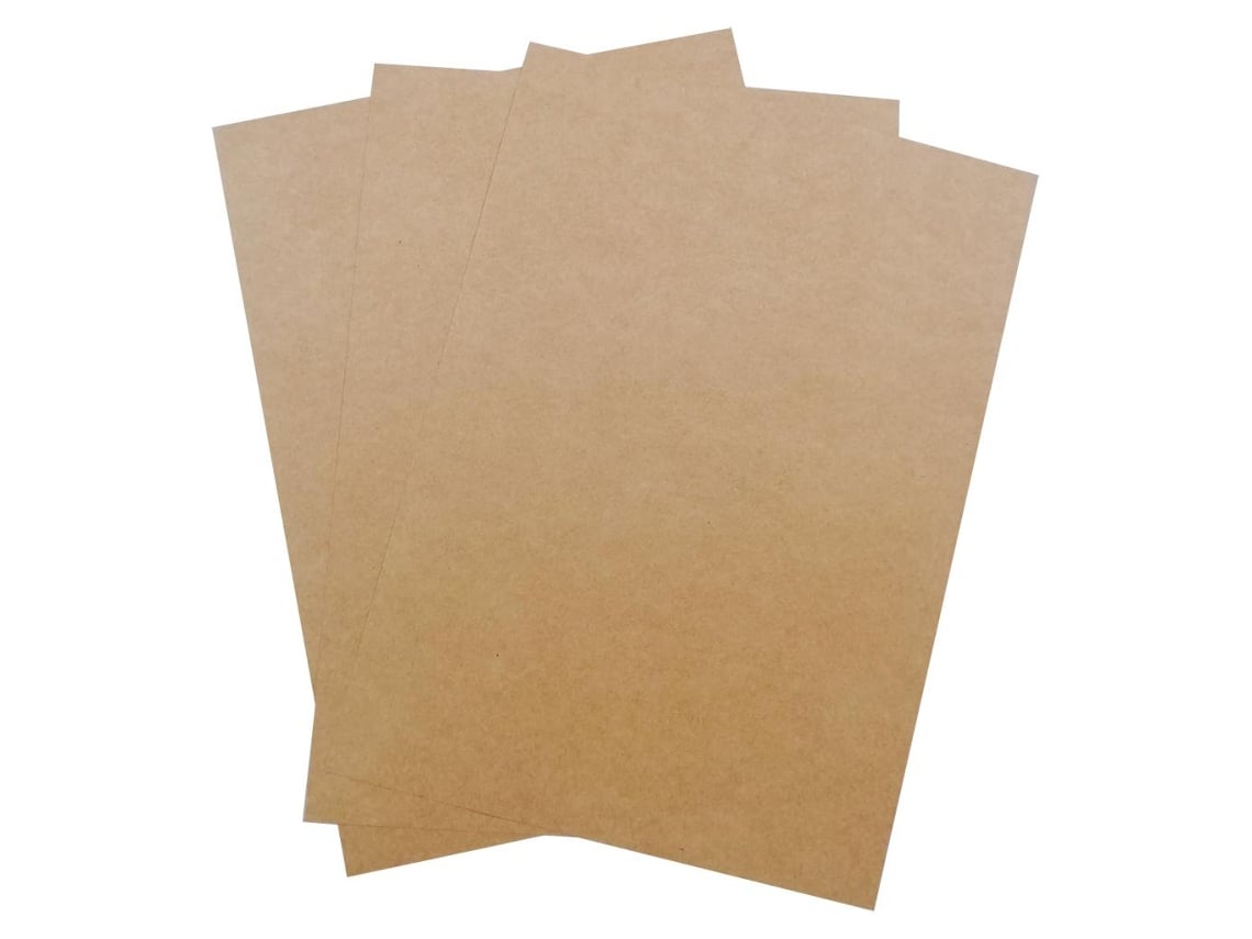 Folhas de Cartolina Kraft A4 200 g Pack de 25 Folhas | Worten.pt