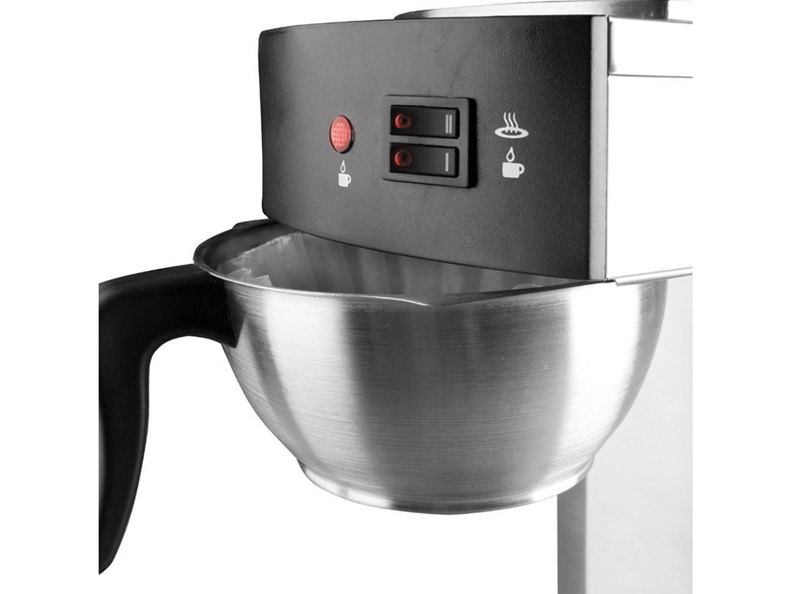 Máquina de Café Filtro LACOR 69272 1.8L 2100W 220V Aço Inoxidável ...