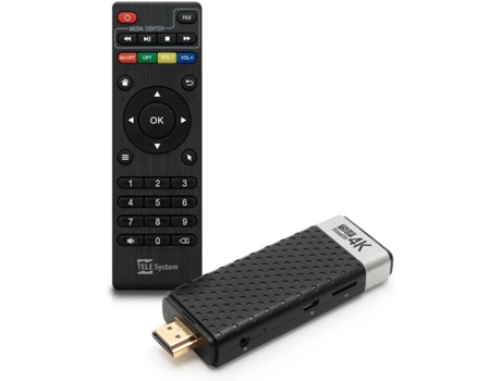 Comando TV TELE SYSTEM TS UP 4K Stealth em Preto | Worten.pt