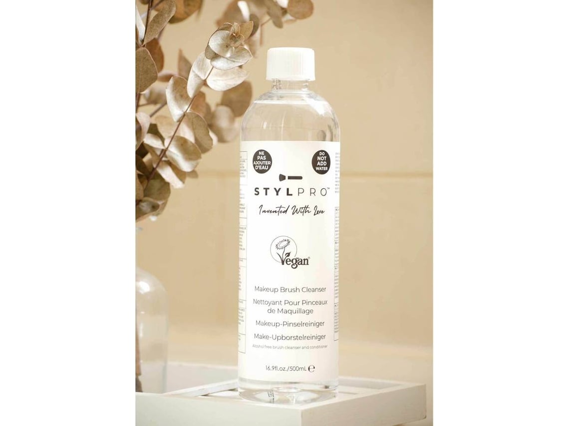 Líquido de Limpeza STYLPRO Pincéis de Maquilhagem (500 ml) | Worten.pt