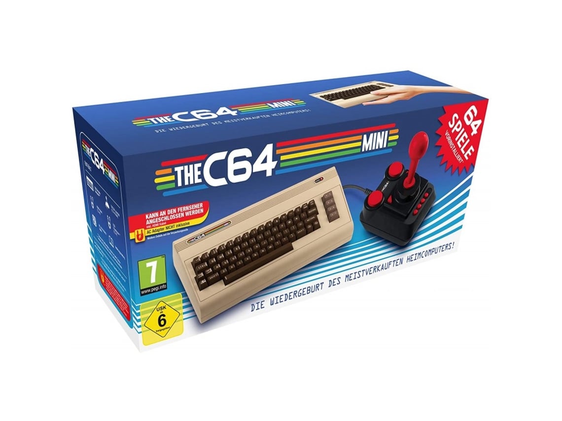 Mini Consola Retro Commodore The C64 | Worten.pt