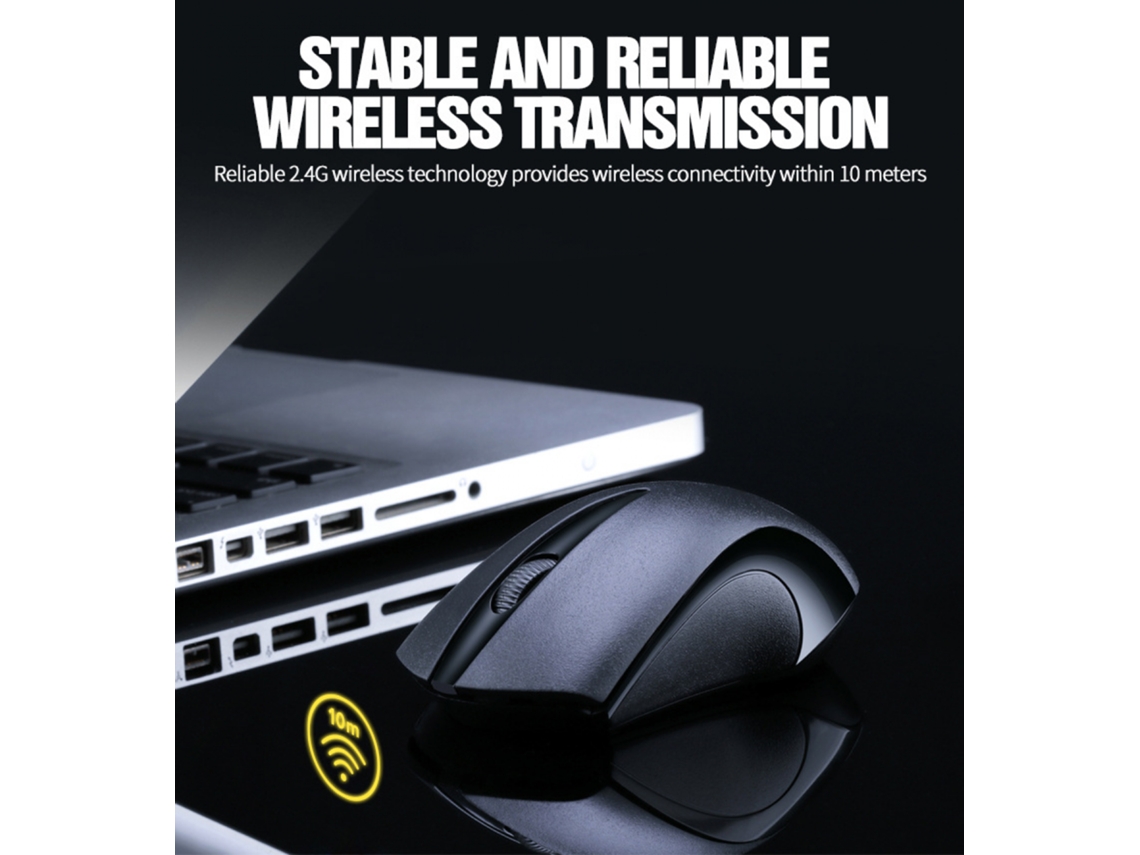 Rato Sem Fios, Ratel 2.4G Rato Ergonómico Sem Fios Rato De Computador ...