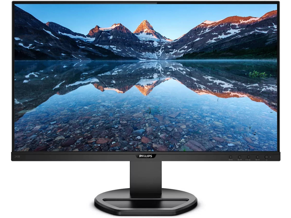 Monitor PHILIPS 243B9/00 (24'' - Full HD - IPS) | Worten.pt