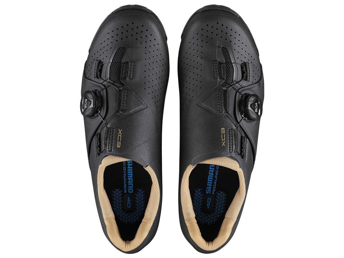 Sapatilhas para Mulher SHIMANO Mtb Xc3 Preto para Ciclismo (EU 37 ...