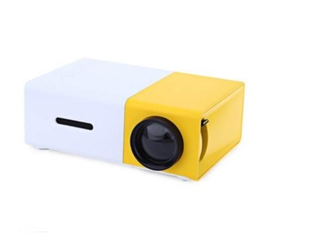 Mini Projector Lcd MINI (Amarelo e Branco) | Worten.pt