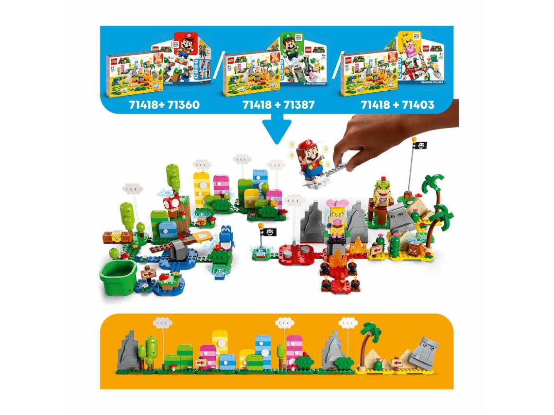 LEGO Super Mario: Criação Conjunto: Creative Toolbox 71418 (Idade ...