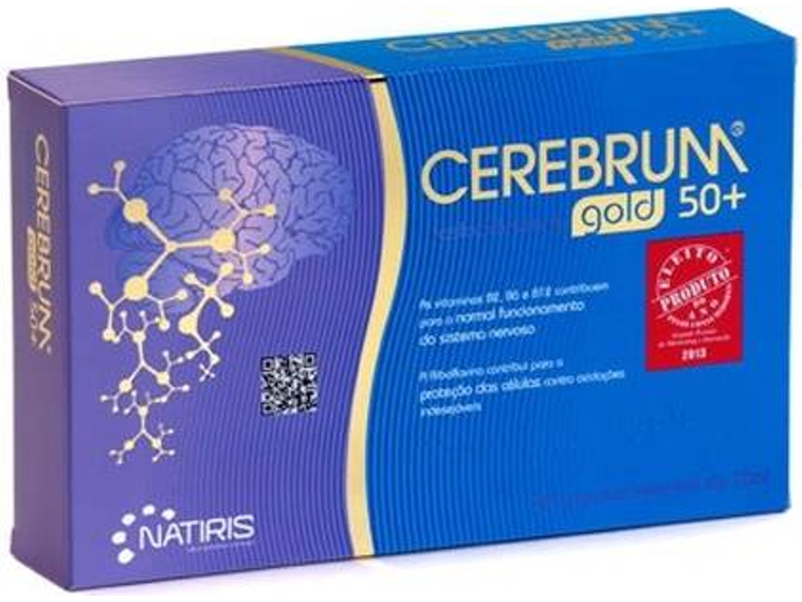 Suplemento Alimentar NATIRIS Cerebrum Gold + (20 ampolas) | Worten.pt