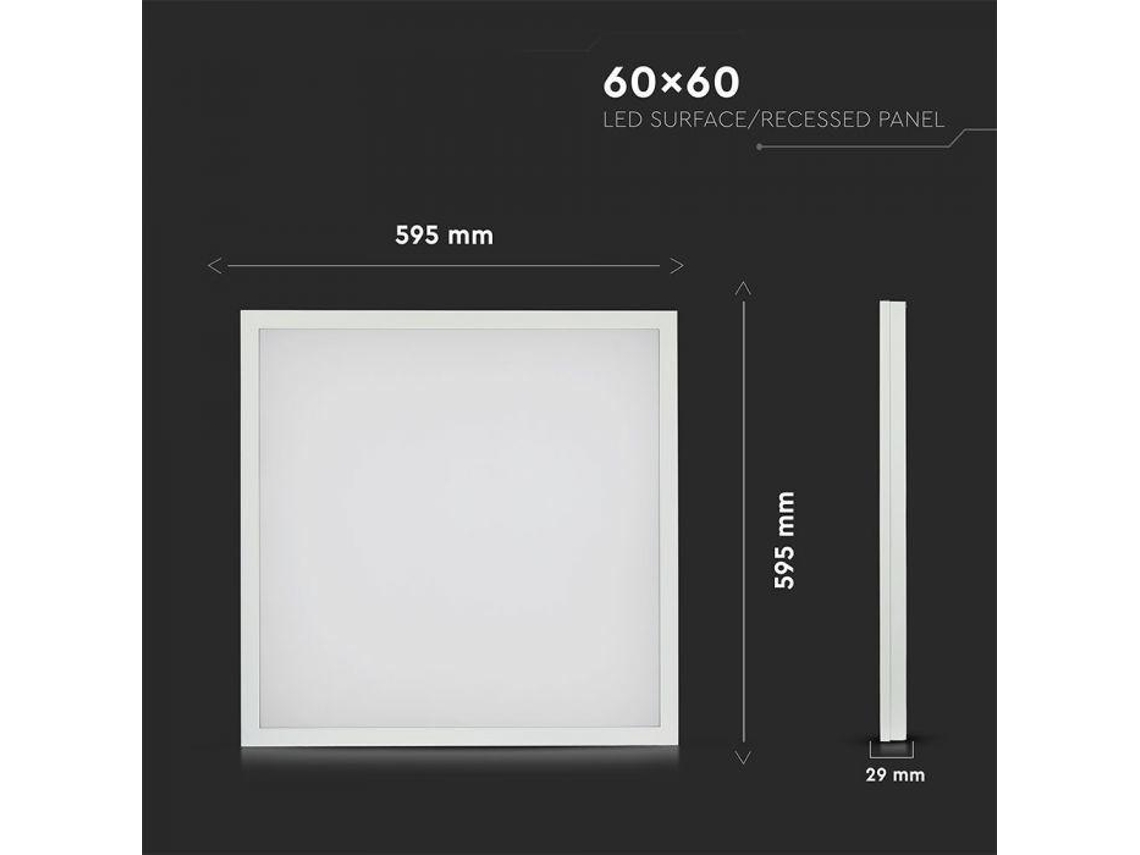 Painel Led 40W Led Superfície 600X600 Branco Neutro | Worten.pt