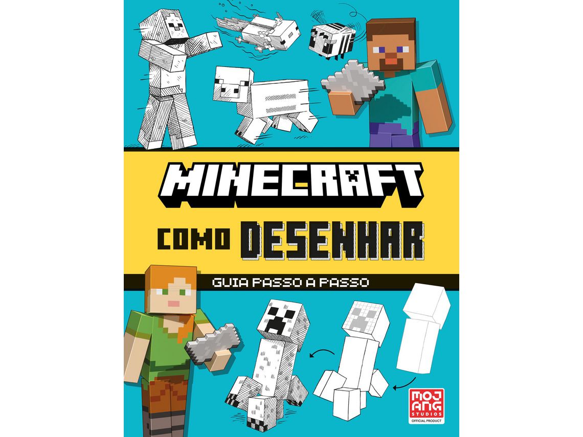 Livro Minecraft: Como Desenhar: Guia Passo a Passo de Vários Autores ...