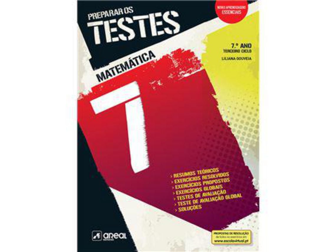 Livro Preparar os Testes Matemática 7.º Ano de Vários ( Português ...