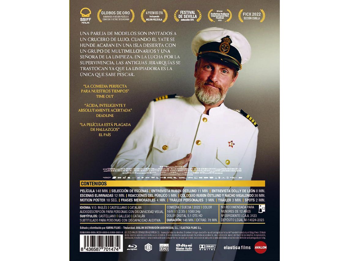 Triangle Of Sadness / El Triángulo de La Tristeza | Worten.pt