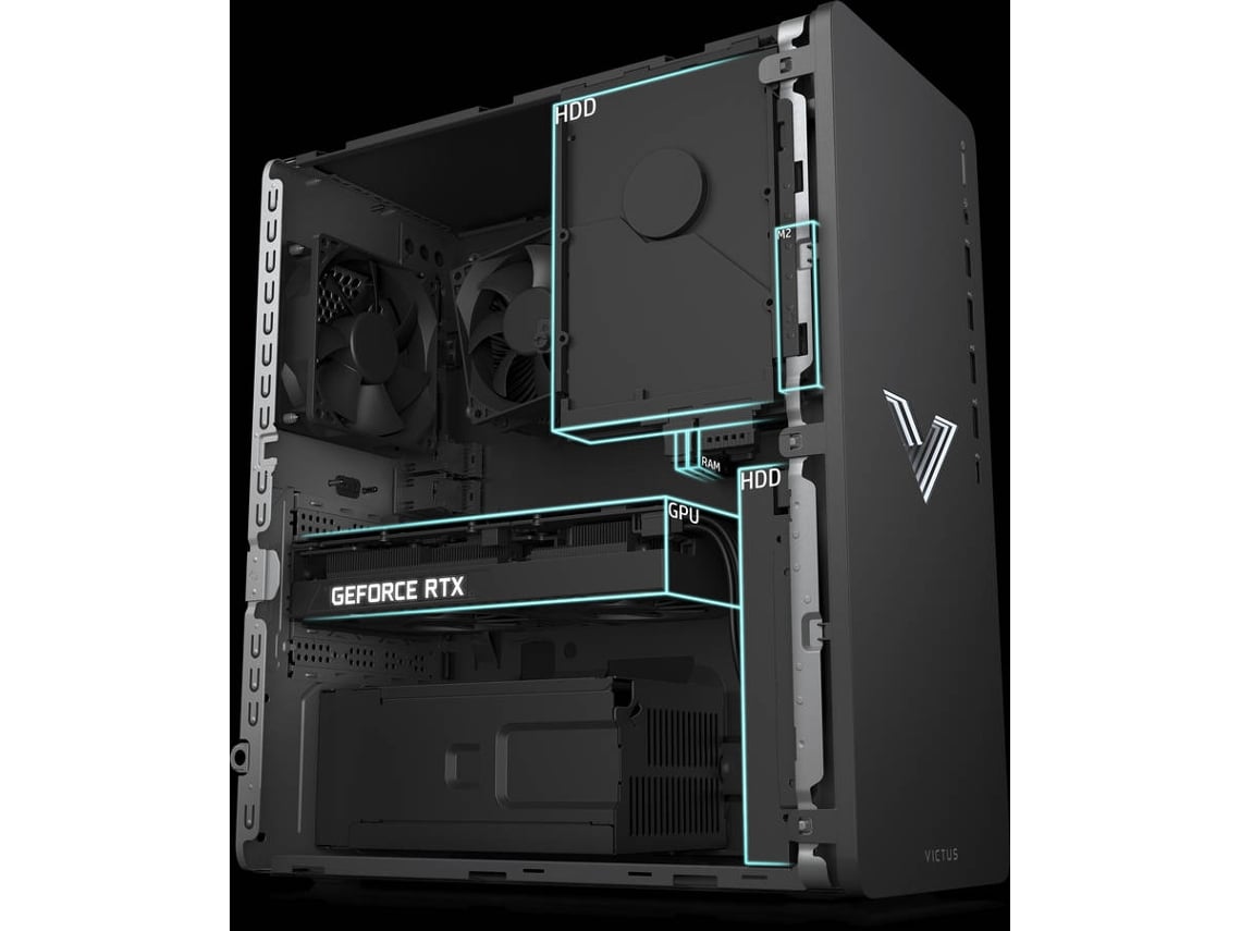 Desktop Gaming HP Victus 15L TG02-0038np (Intel Core i5-12400F - NVIDIA ...