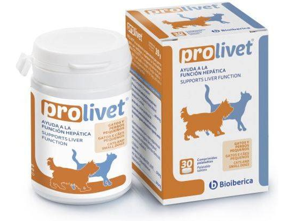 Complemento Alimentar para Cães BIOIBERICA Prolivet (30 Comprimidos ...