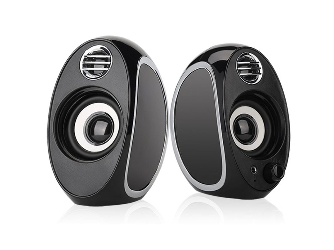 Coluna para Computador ELKUAIE Coluna Alimentados Por Pc Coluna Usb ...