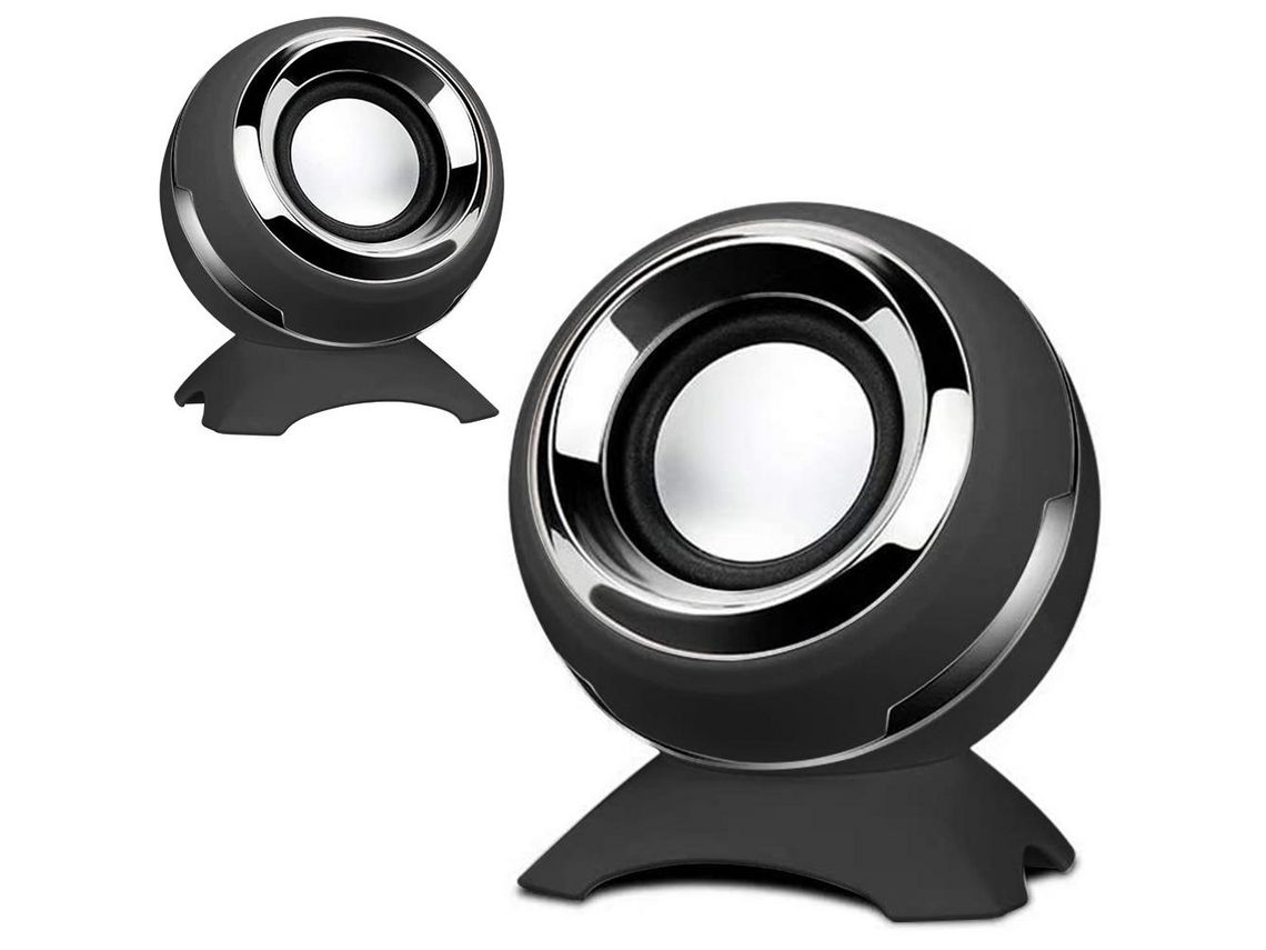 ELKUAIE Coluna para Computador Alimentado Por Usb Mini Coluna de Mesa ...