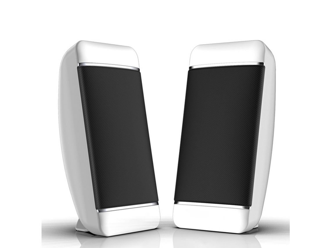 ELKUAIE Pequenos Colunas para Laptop Fonte de Alimentação Usb com Fio ...