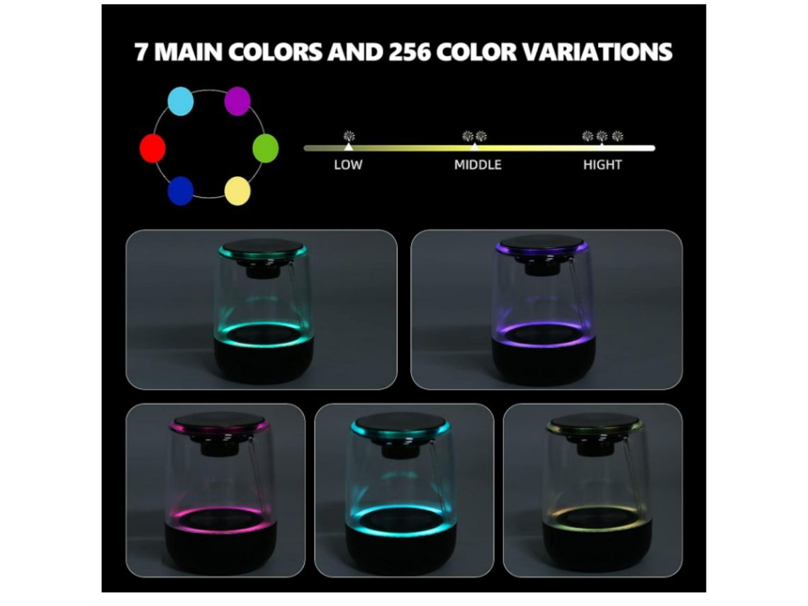 Coluna de Som Portátil Sem Subwoofer Som Estéreo Hifi Redução Ruído ...