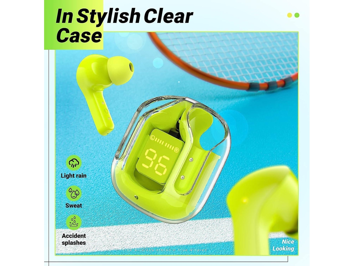 Auriculares Bluetooth True Wireless Earbuds With Enc Noise Canceling ...