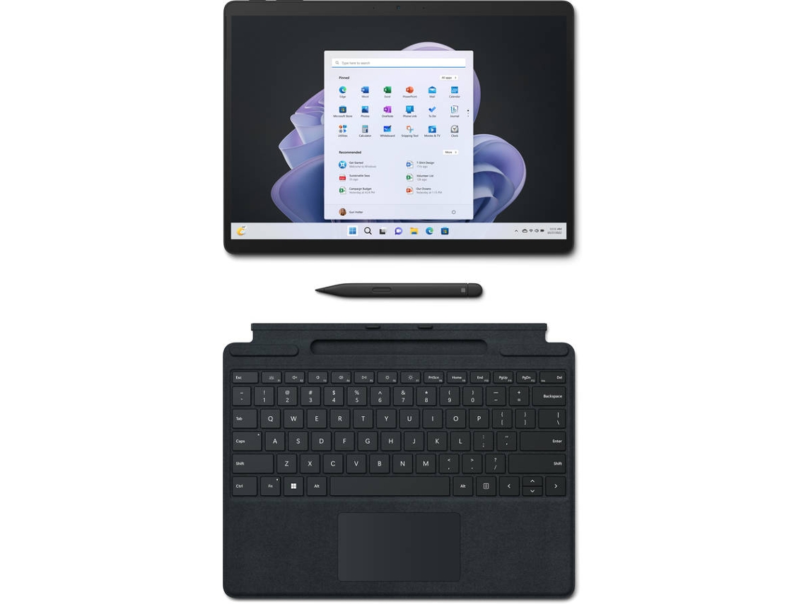 MICROSOFT Surface Pro 9 (13'' - Intel Core i7-1255U - RAM: 16 GB - 512 ...