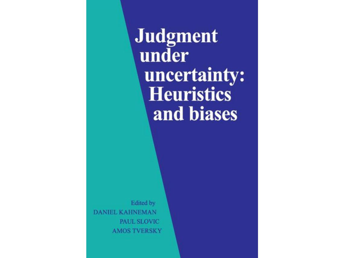 Livro Livro Judgment under Uncertainty de Vários Autores (Inglês) de ...