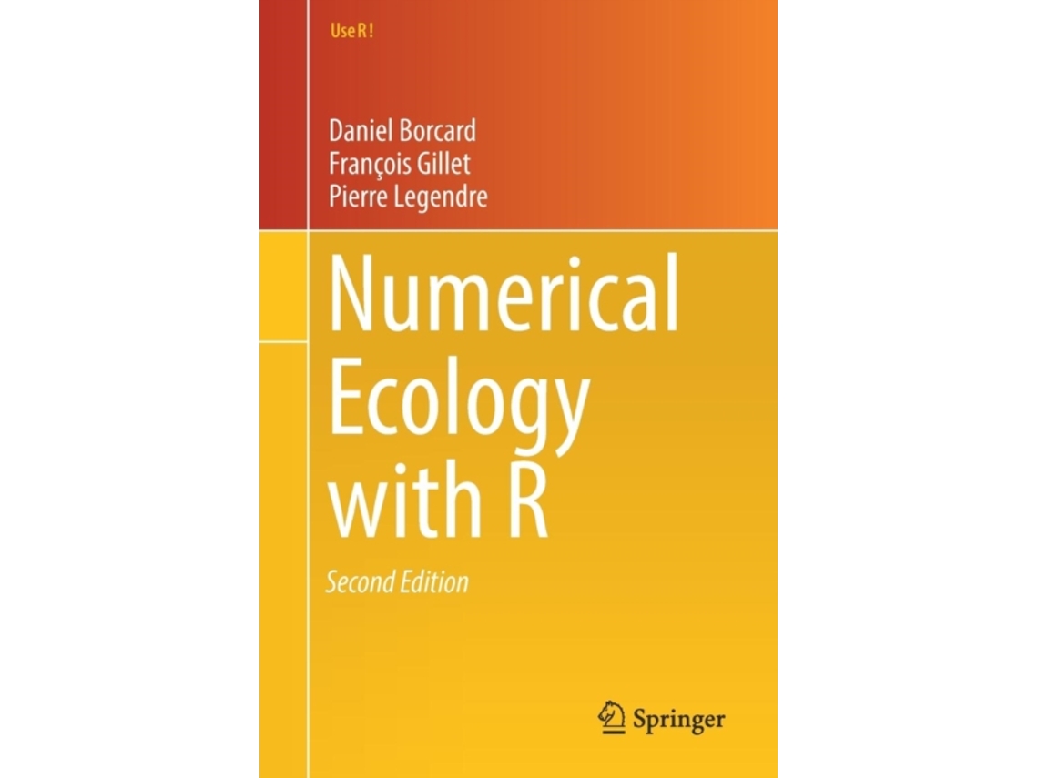 Livro numerical ecology with r de daniel borcard,francois gillet,pierre legendre (inglês ...