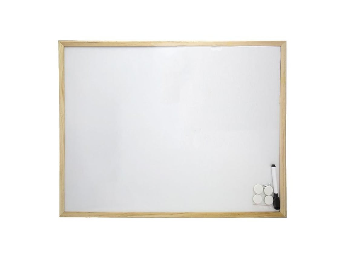 Quadro Magnético Branco 45X60 cm Com Marcador e 4 Ímãs ORYX | Worten.pt