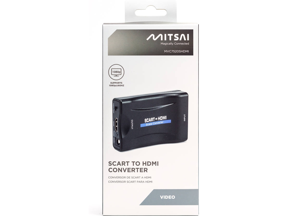 Conversor MITSAI MVC7520SHDMI (FÃªmea-FÃªmea - SCART-HDMI) | Worten.pt