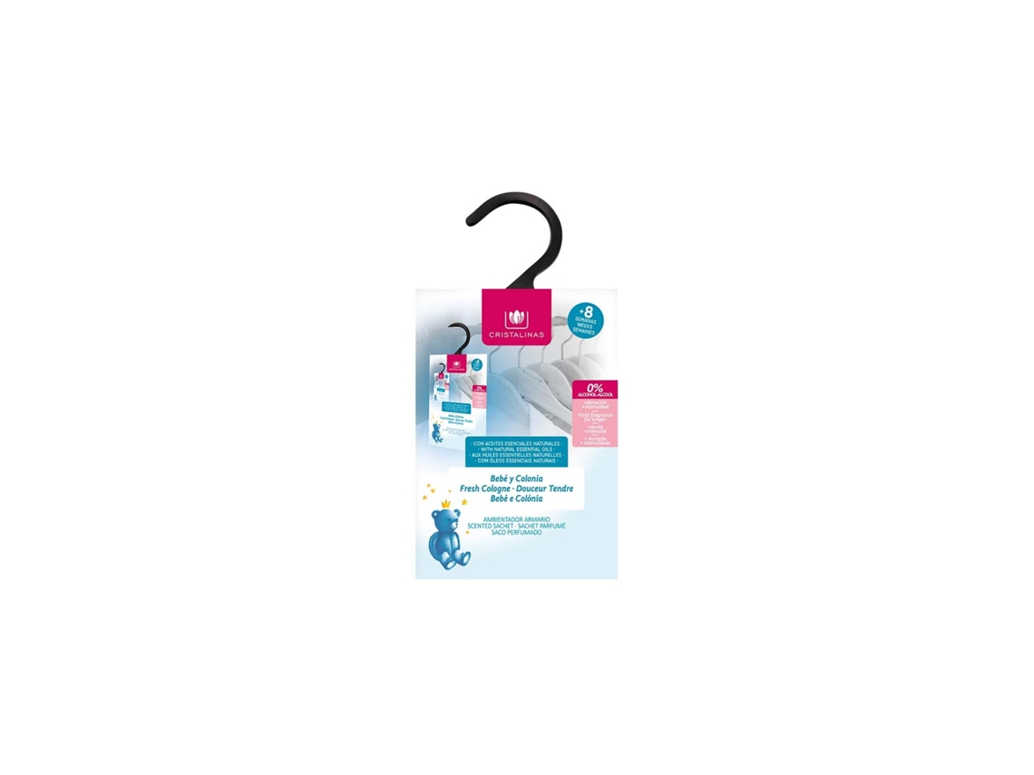 Ambientador CRISTALINAS Bebé e Roupeiro Vermiculita de Colónia | Worten.pt