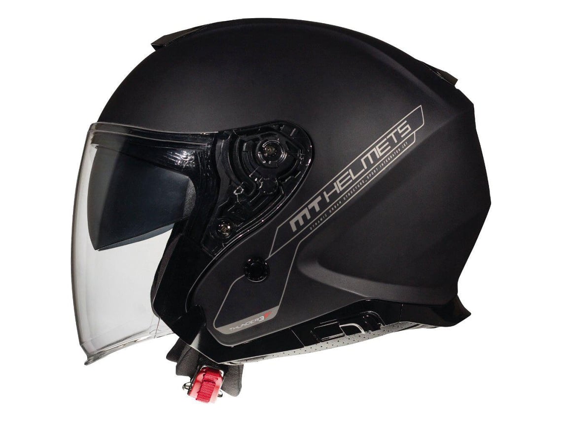 Capacete Jet MT HELMETS Thunder 3 Sv Jet Solid (XS) | Worten.pt