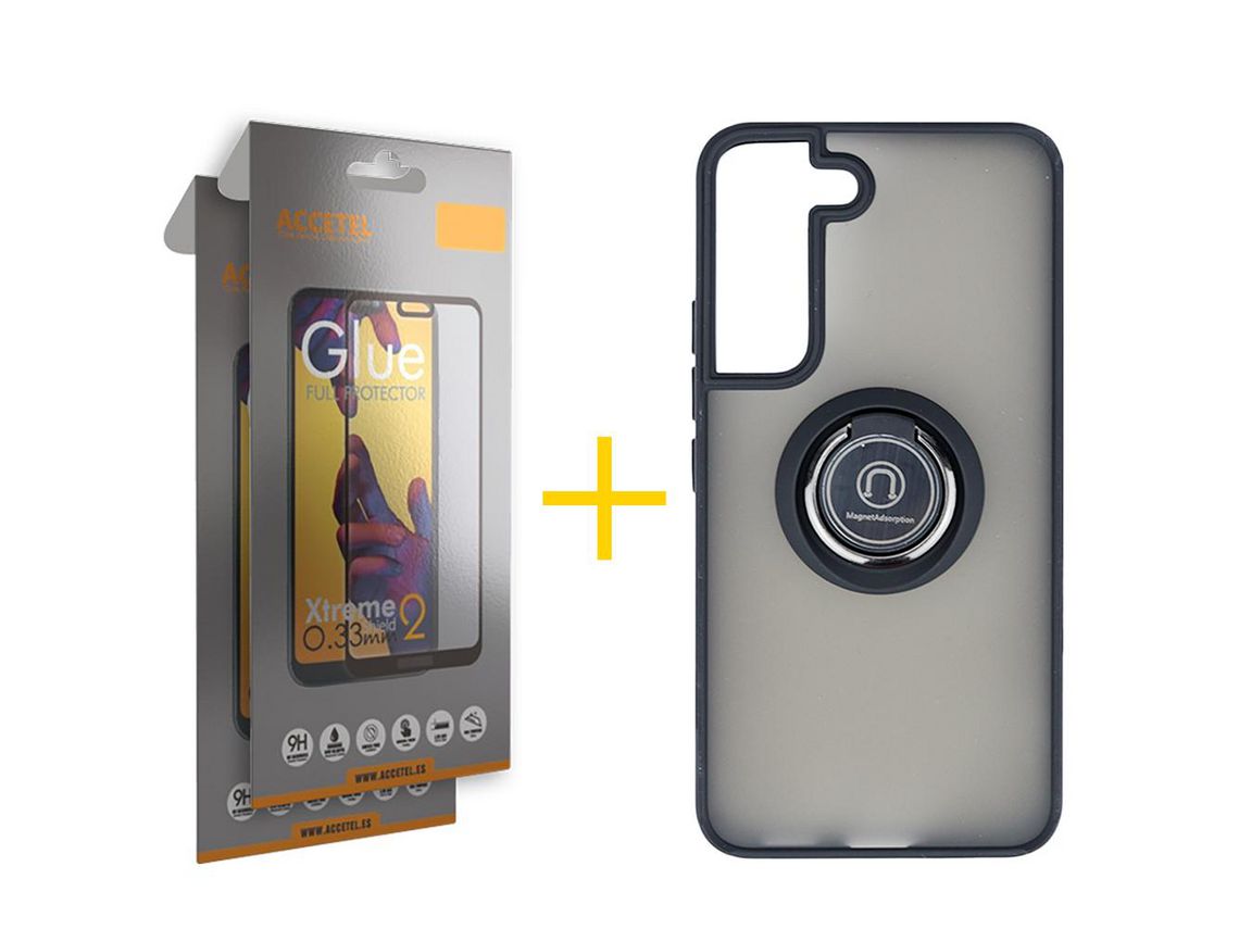 Pack 2 X Película De Vidro Temperado Full Capa Accetel Samsung Galaxy