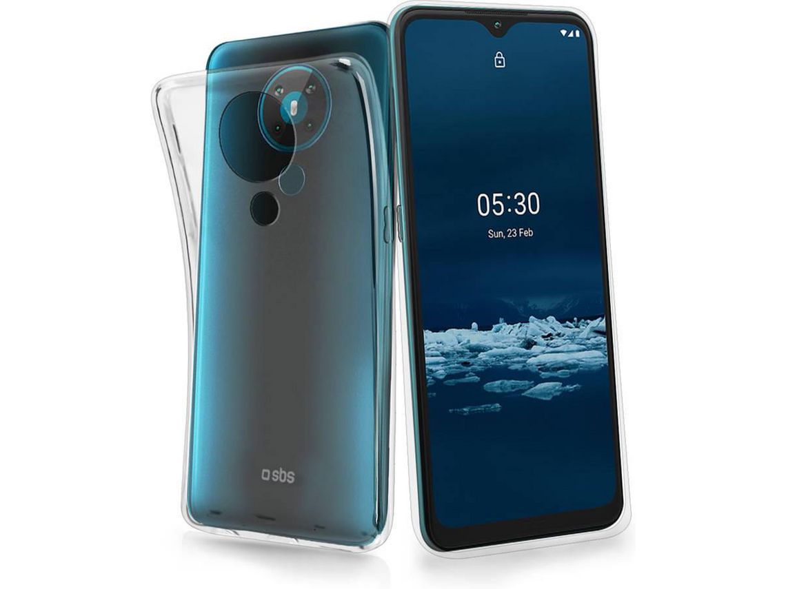 Capa Nokia 5.3 SBS Transparente | Worten.pt