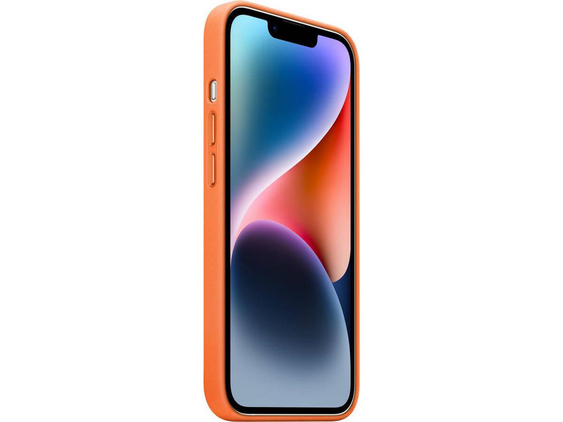 Capa iPhone 14 APPLE Pele Orange | Worten.pt