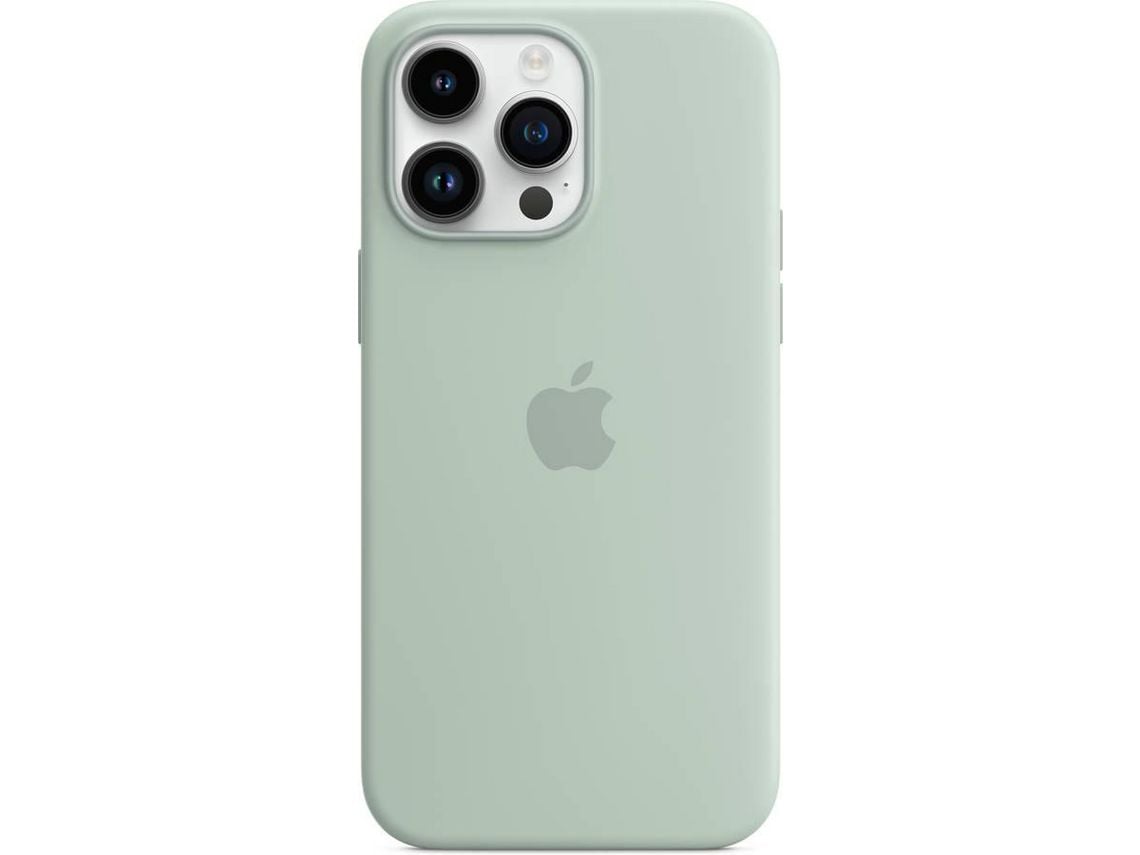 Capa iPhone 14 Pro Max APPLE Silicone Succulent | Worten.pt
