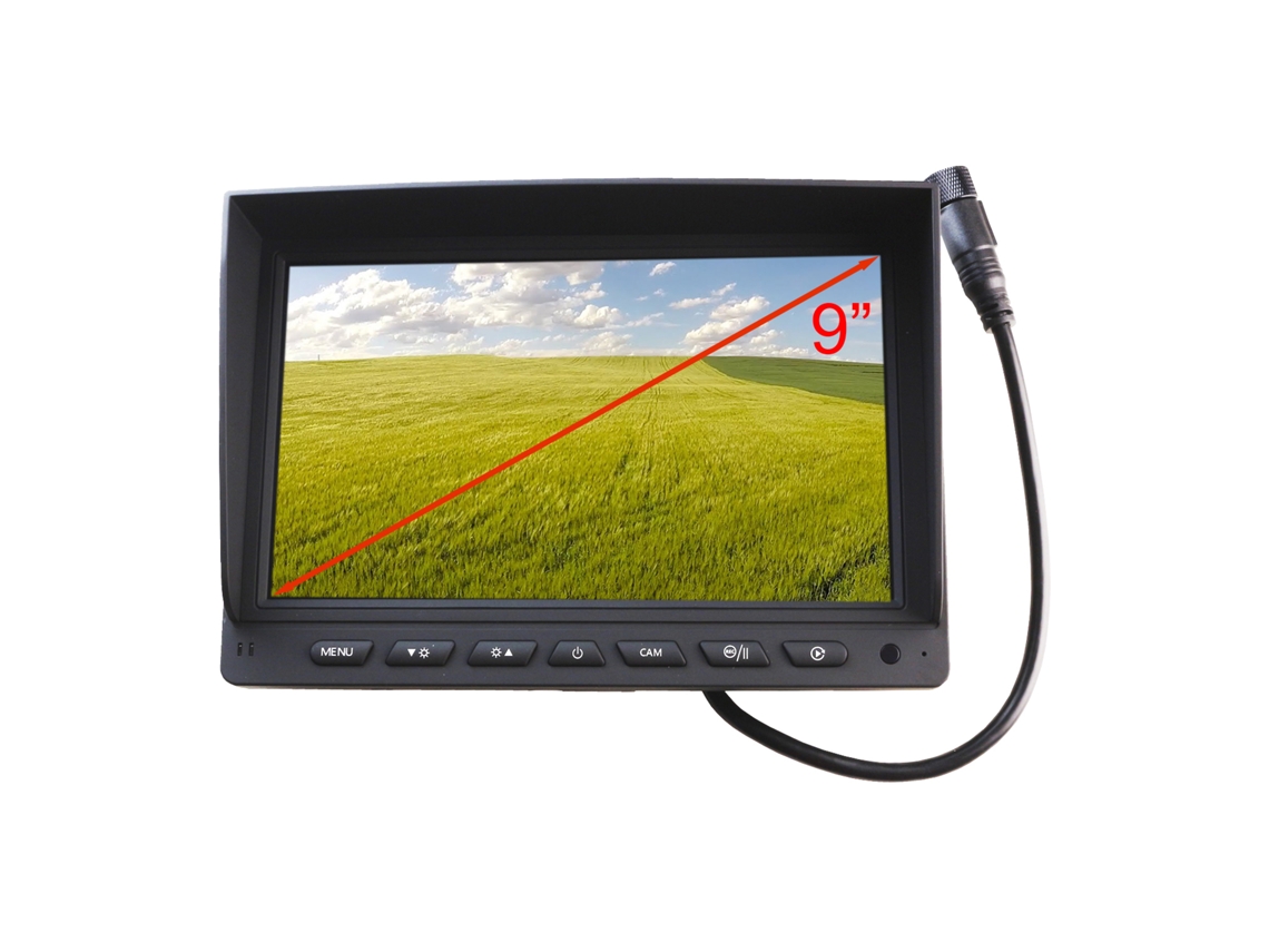 Monitor de Visão YATEK Traseira em Veículos Ahd 1080P 9 Tem Dvr para ...