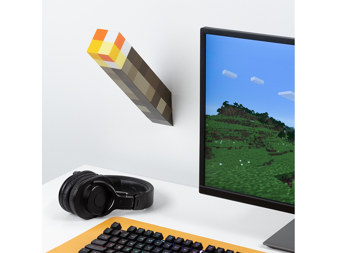 Candeeiro PALADONE Antorcha Minecraft 2 | Worten.pt