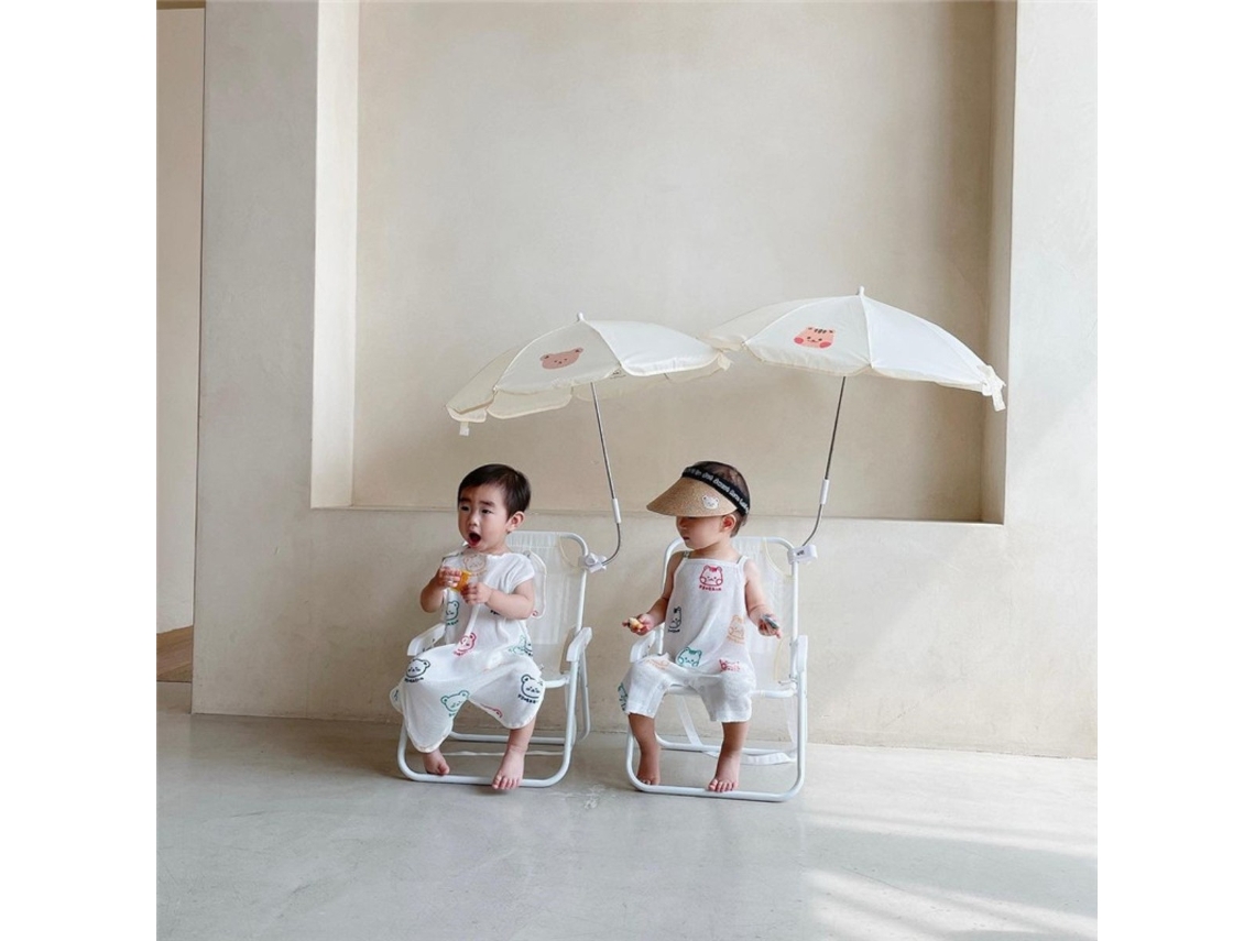 Cadeira de Campismo Ao Ar Livre Cadeira de Praia com Guarda-Chuva SITAY ...